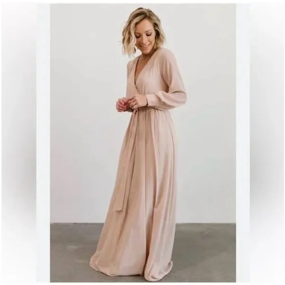 Baltic Born | Dresses | Nwt Baltic Born Lydia Maxi Dress In Natural ...